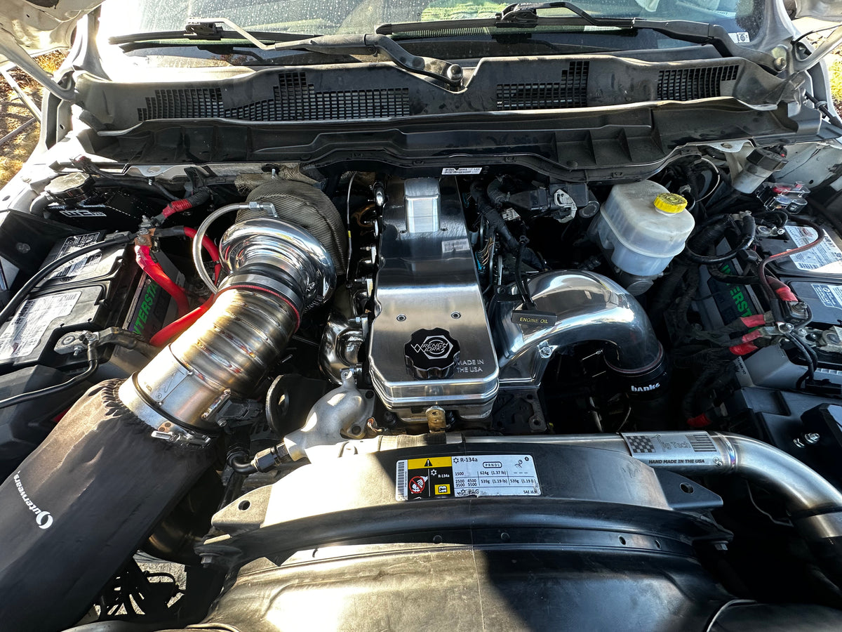 One Off Fab Cummins 2nd Gen Swap Turbo Kit – NRE Performance